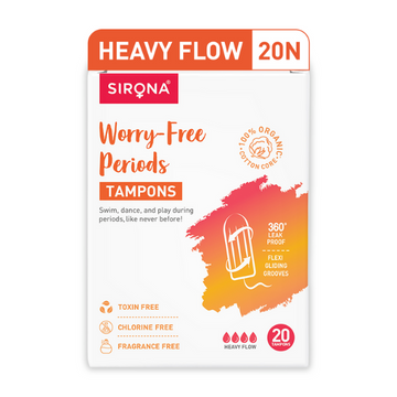 Buy Menstrual & Vaginal Tampons Strings Online in India – Sirona Hygiene Private Limited