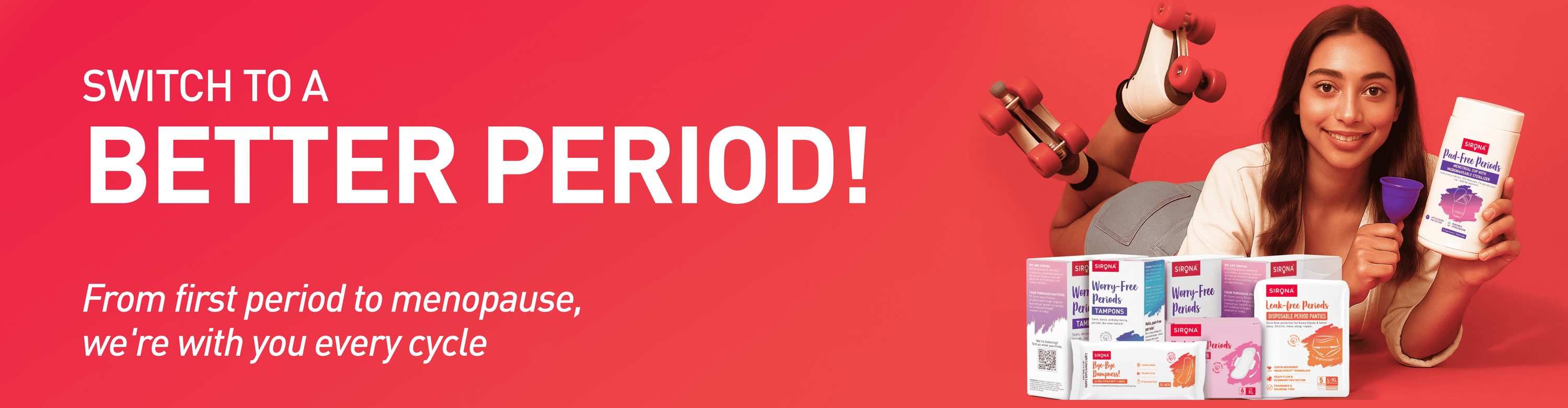 Buy Period Care Kits & Products Online in India – Sirona Hygiene ...