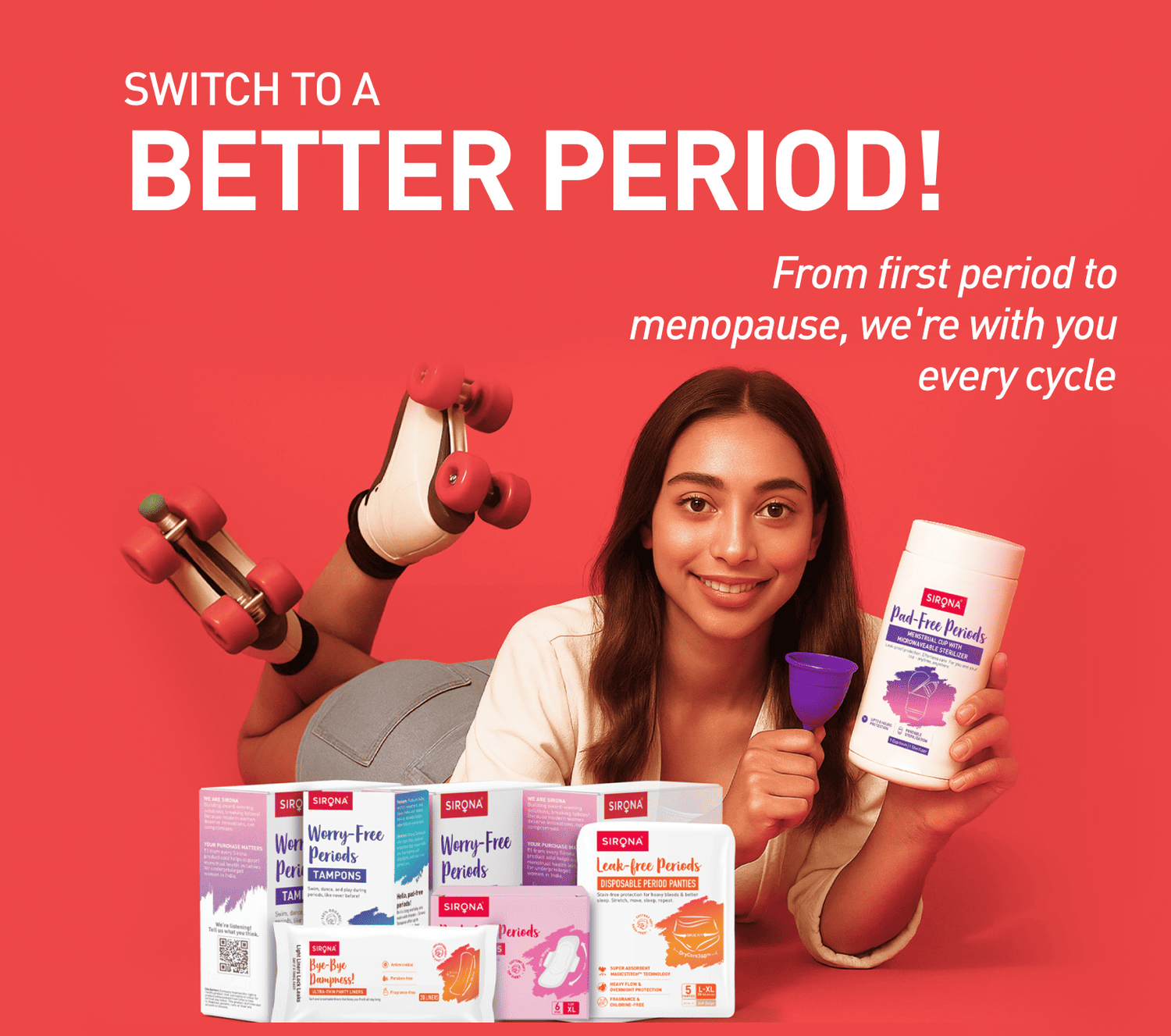 Buy Period Care Kits & Products Online in India – Sirona Hygiene ...